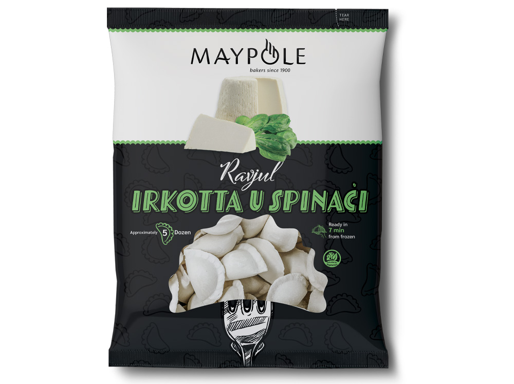 Spinach & ricotta Ravioli - Maypole